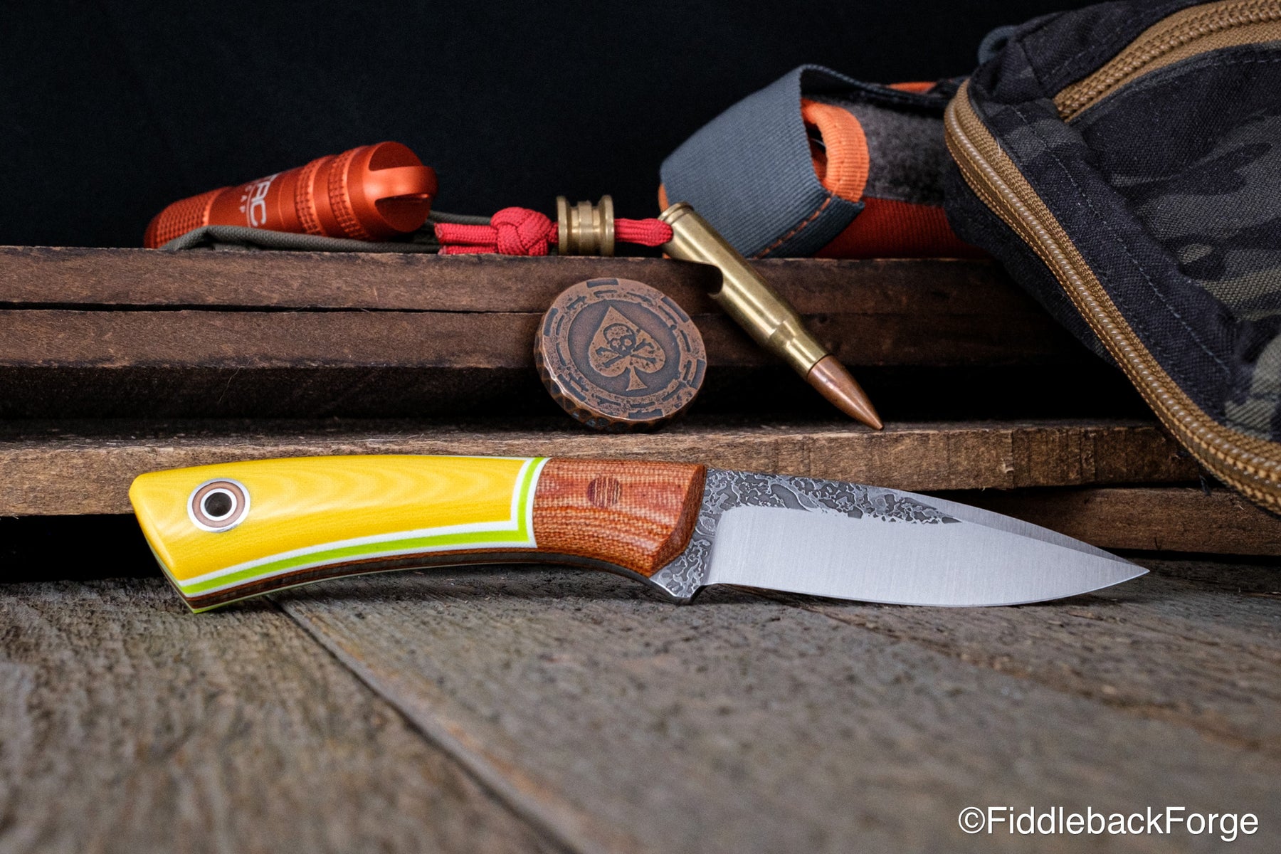 Fiddleback Forge Knives by Andy Roy