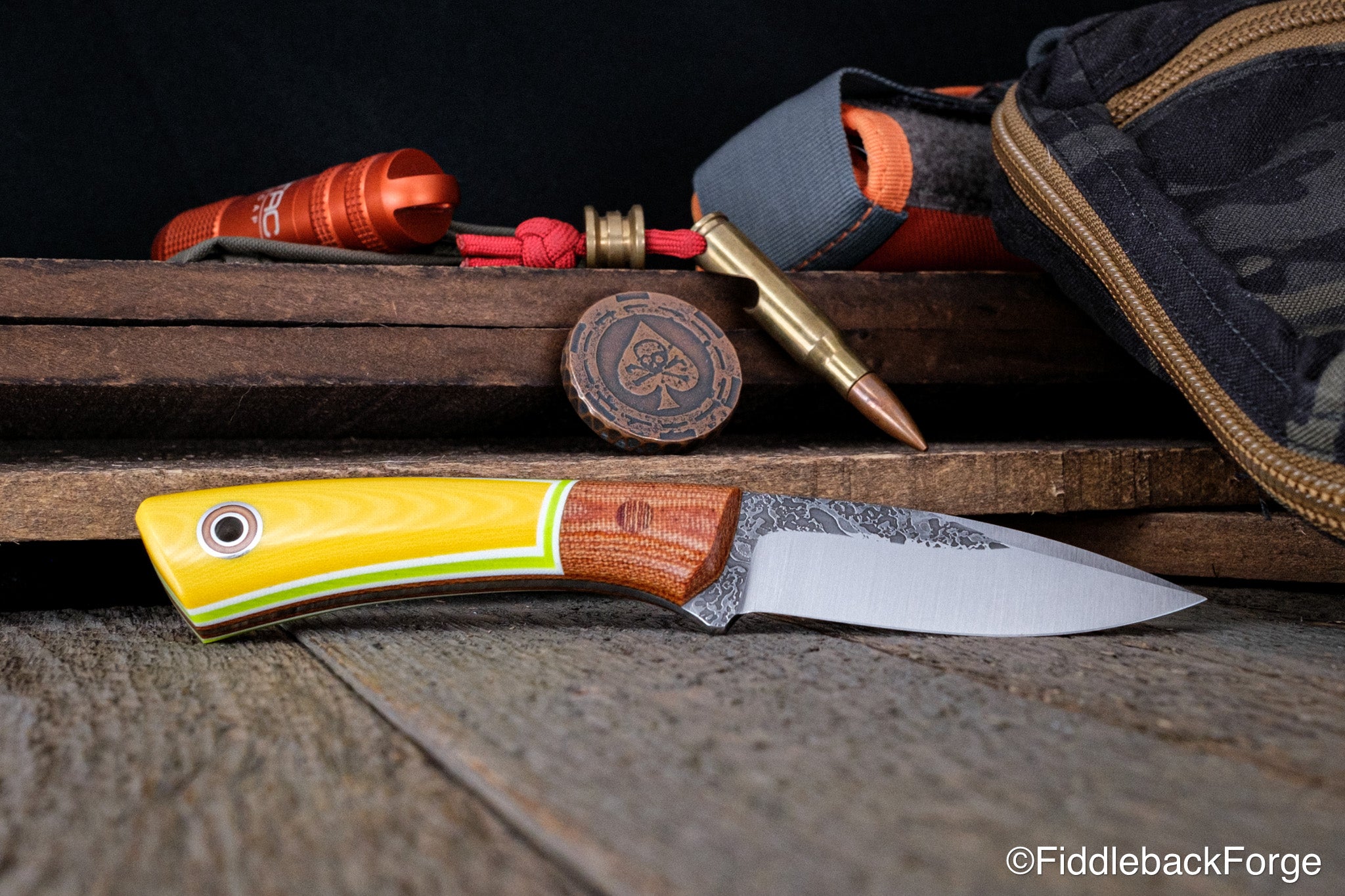 Fiddleback Forge Knives by Andy Roy