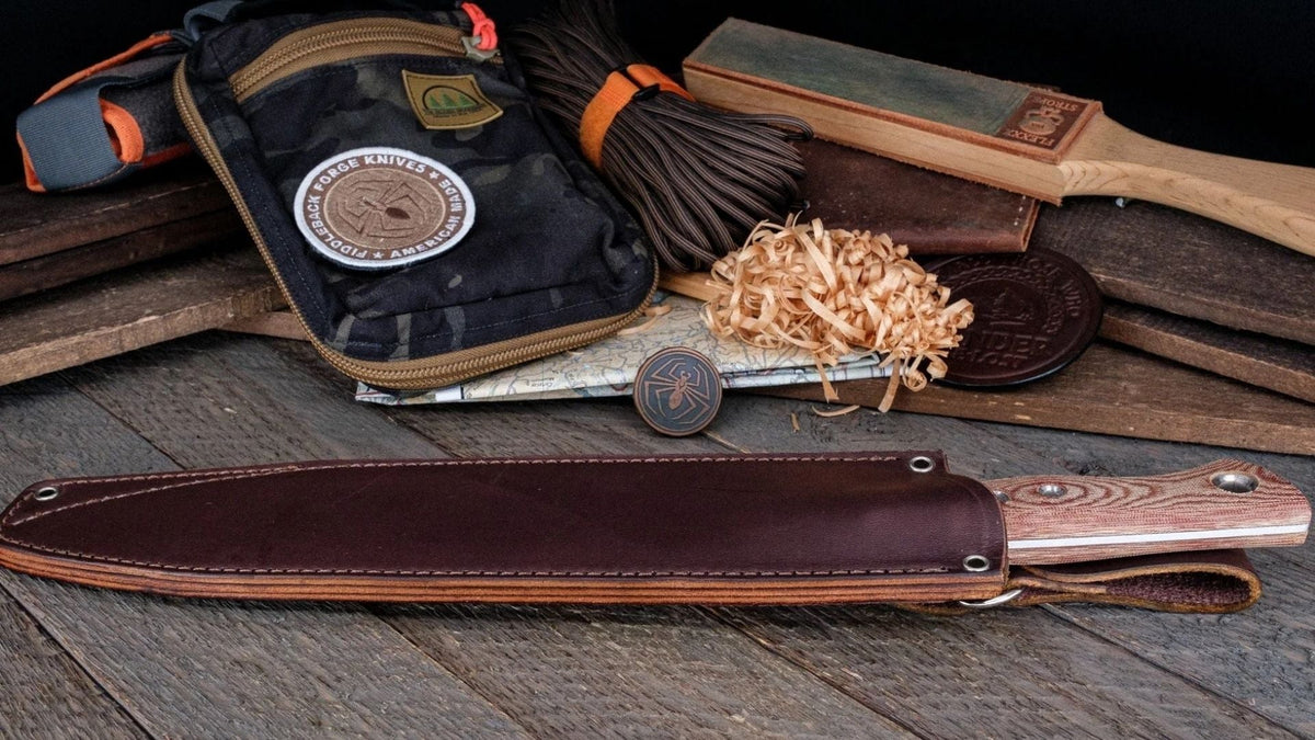 Fiddleback Forge Knives by Andy Roy