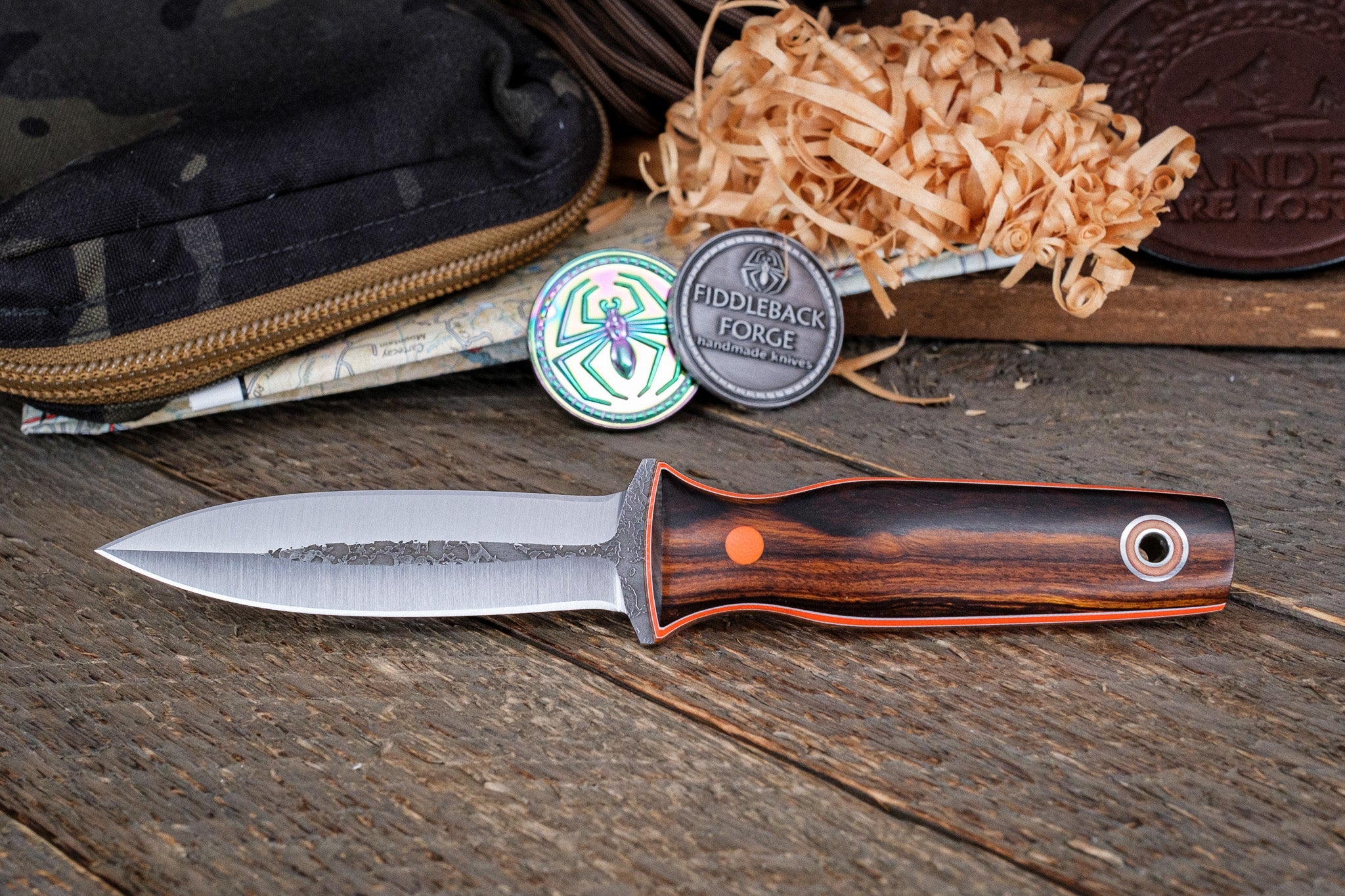 Fiddleback Forge Knives by Andy Roy