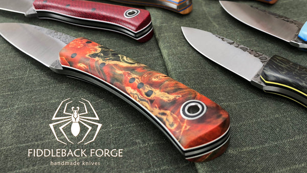 All Available Handmade Knives - Fiddleback Forge
