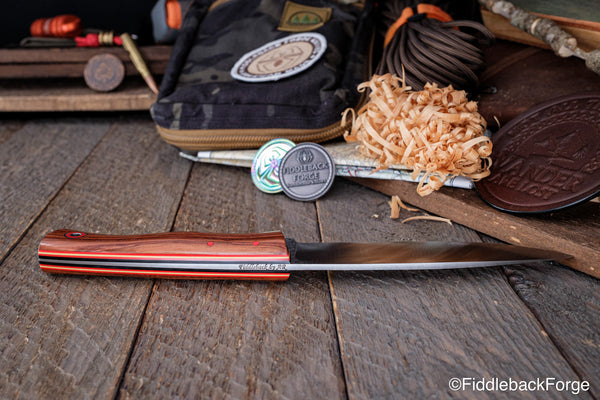 Duke - Rosewood - 1084 - Fiddleback Forge