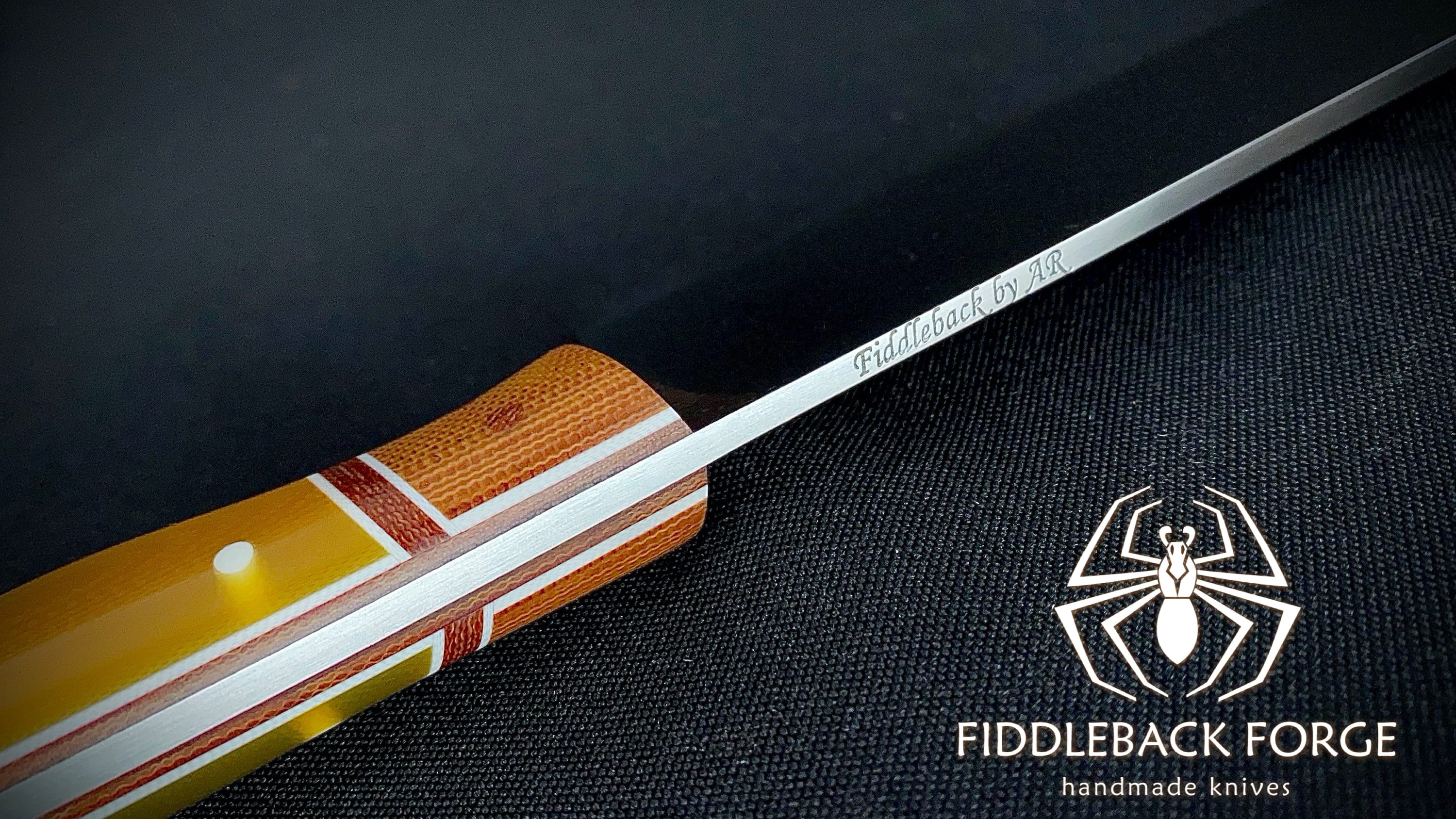 Fiddleback Forge Knives by Andy Roy