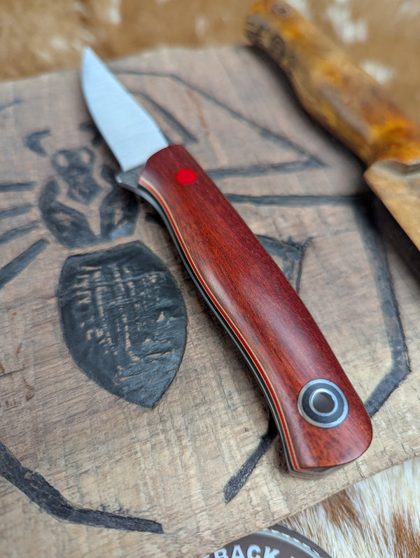 Fiddleback Forge F2 - Bloodwood - Tapered A2